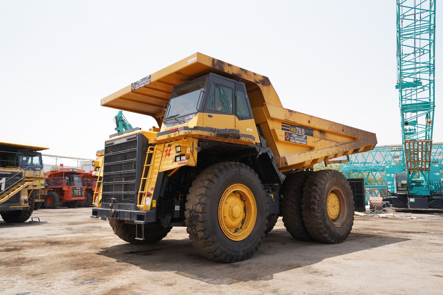 For SALE – Dumper Komatsu HD785-7 – Yellow Power Pte Ltd – Heavy ...