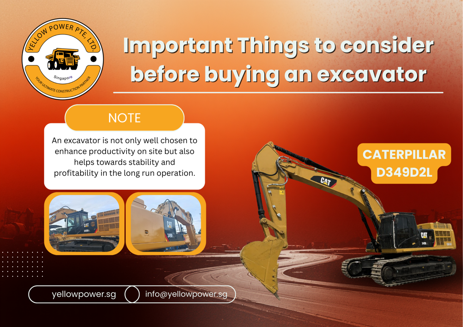 Significant Factors to Consider Before Purchasing an Excavator – Yellow ...