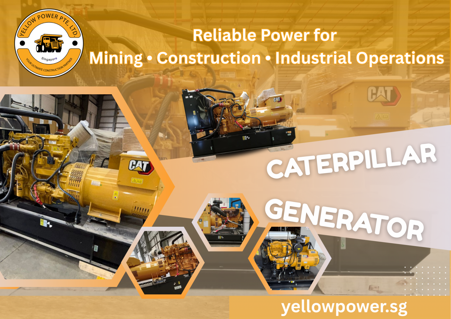 Dependable Power to Mine Construction Industrial activity – Yellow ...
